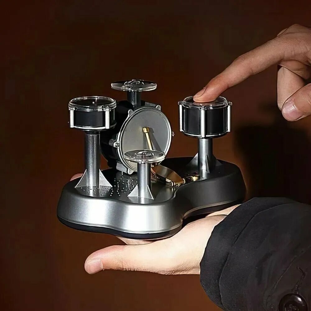 MUMUSU, Электронные барабаны для пальцев, Мини-рок-барабан, пальчиковая барабанная установка