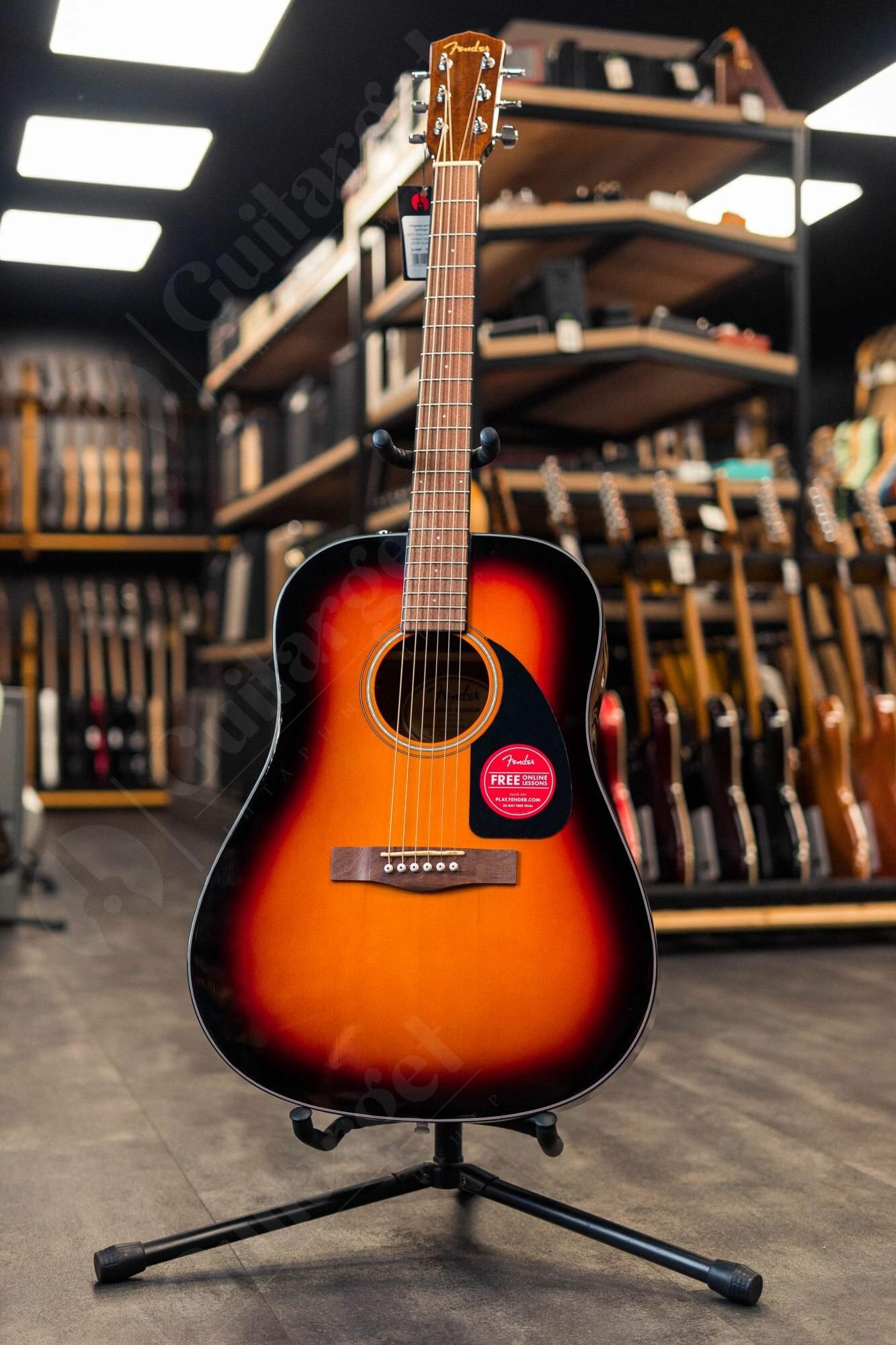 Акустическая гитара Fender CD-60 Sunburst