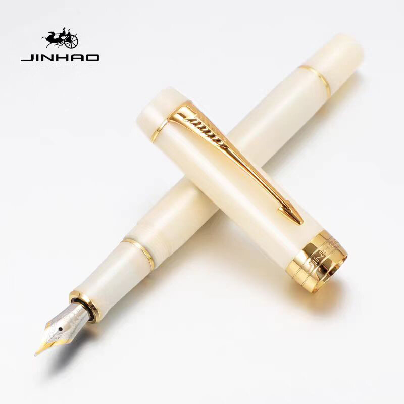 Ручка-перо Jinhao Little Century 100, высокая эстетическая ценность, компактная ручка-перо в форме капли, подходит для искусства и каллиграфии, для практики письма студентами, подарок, в наличии.