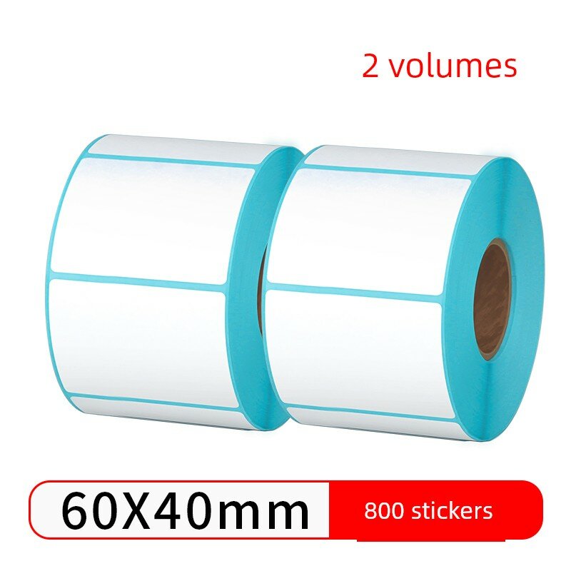 Бумага для трехстойких термоэтикеток Sakura 60*40 30 50 70 80 90 100x100 самоклеящаяся бумага для печати, бумага со