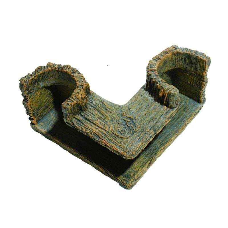 Пещера из натуральной смолы для аквариумных рыб, B