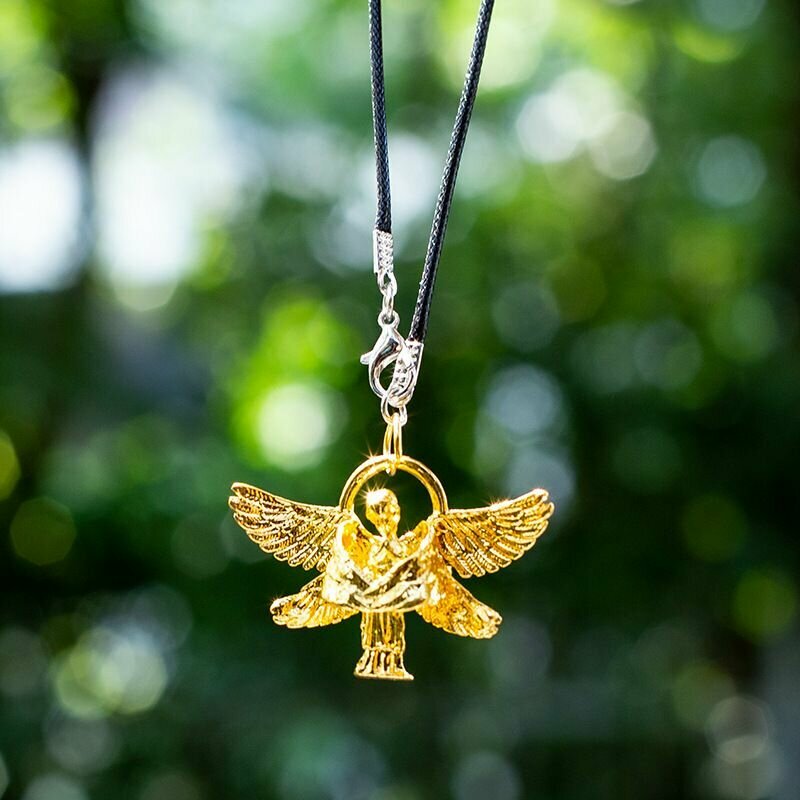 Горячая продажа: подвеска для автомобиля из сплава Серафим, персонализированная ангел-хранитель, украшение , интерьерный орнамент