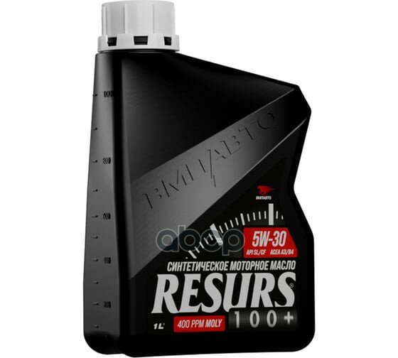 ВМПАВТО Масло моторное ВМПАВТО Resurs 5w30 (A3/B4 SL/CF), канистра 1л.