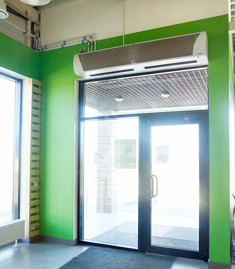 Тепловая завеса "Тепломаш" КЭВ-9П2021Е, электрическая, 9000Вт, белая