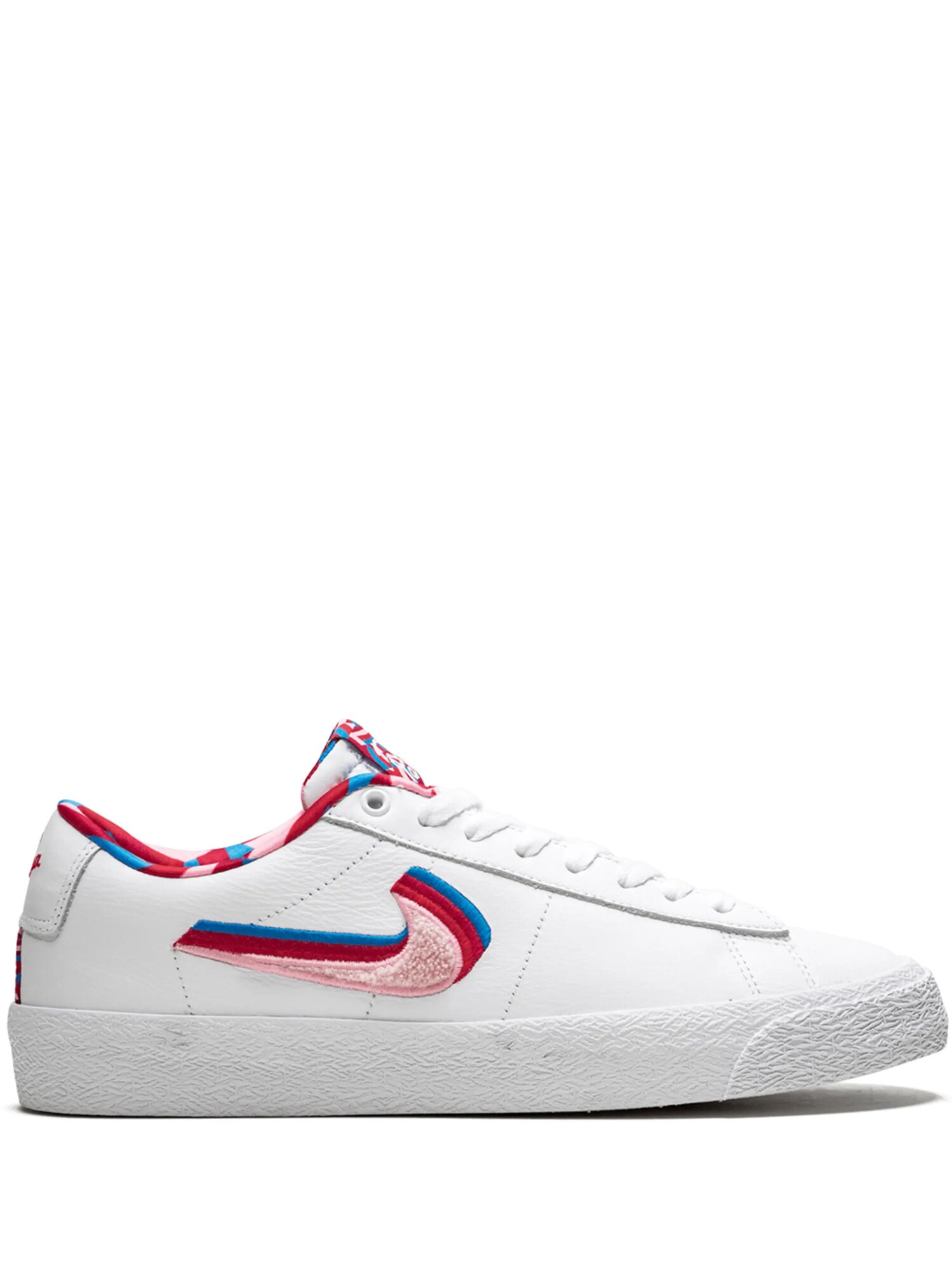 Кроссовки NIKE SB Blazer Low GT, размер 9 US, серебристый