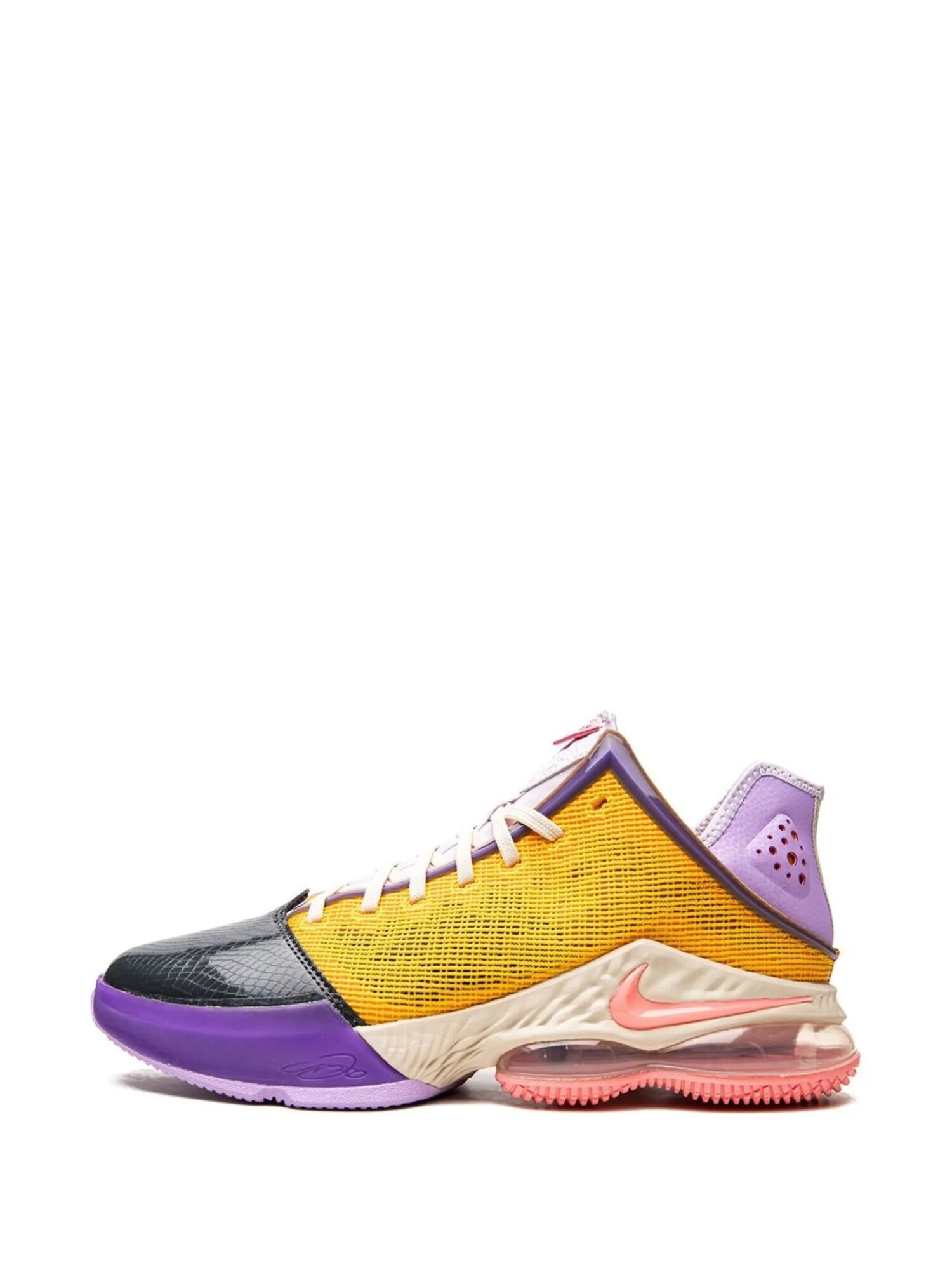 Кроссовки NIKE LeBron XIX Low, размер 8.5 US, фиолетовый — фото 1