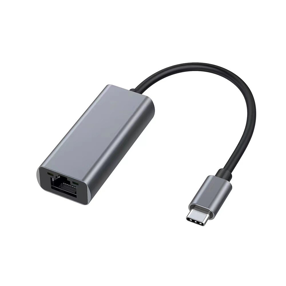 USB-адаптер Ethernet, конвертер кабеля RG45, гигабитный сетевой адаптер, сетевая карта для компьютера, конвертер Type-C