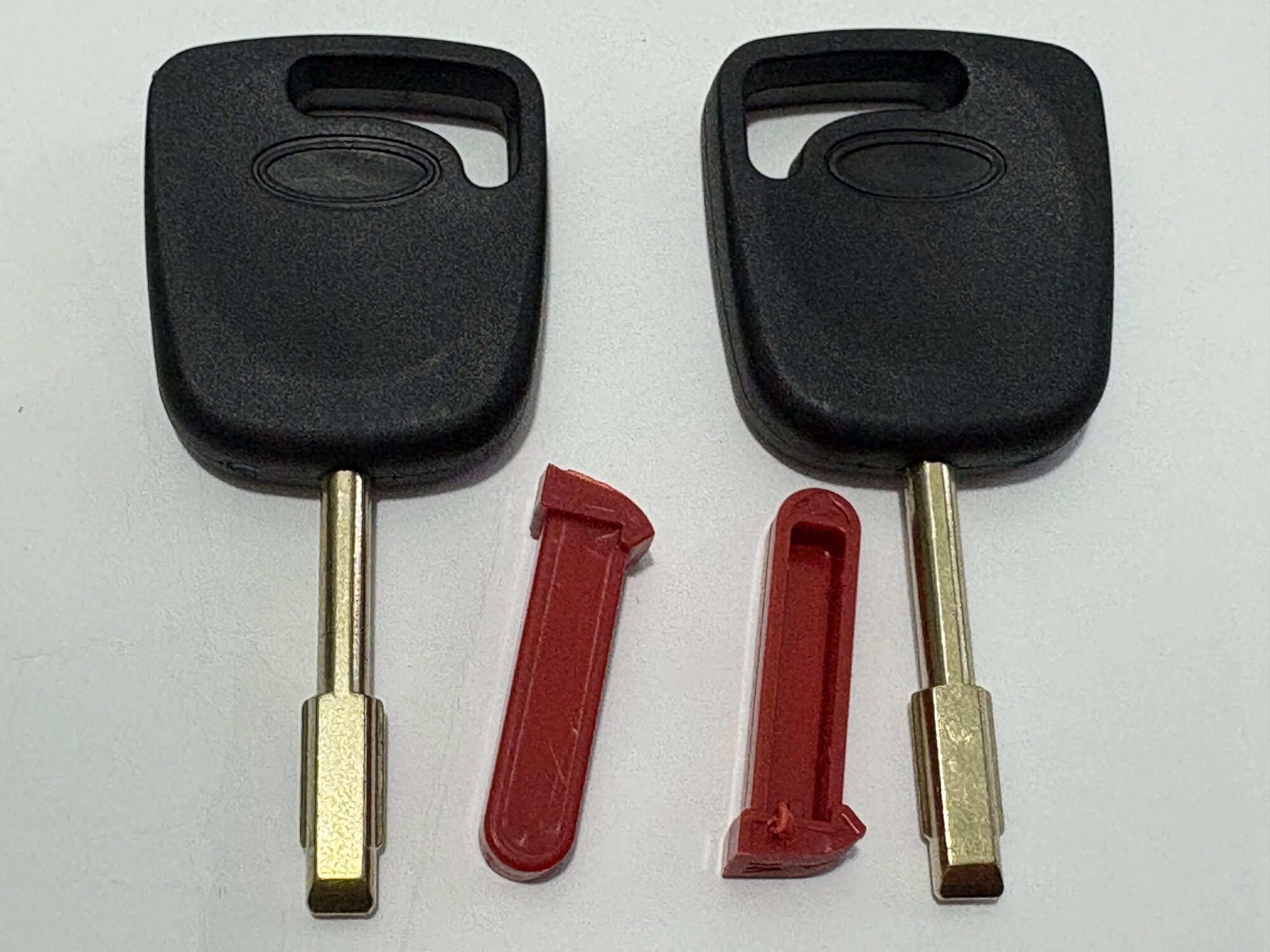 1 шт. новый транспондер брелок Tibbe Blade для Ford ESCORT FIESTA FOCUS MONDEO TRANSIT Red без чипа в чехле чехол автозапчасти