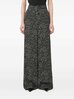 Брюки Wide-leg print trousers