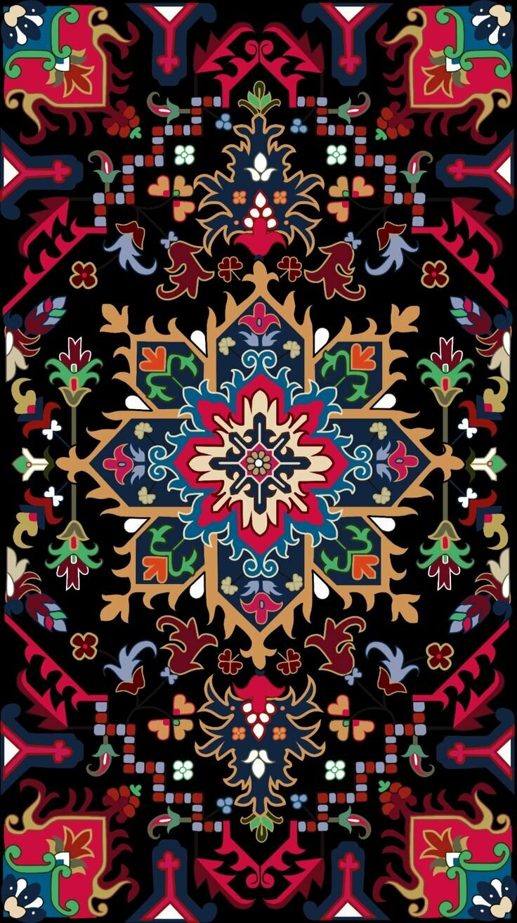 Алмазная живопись "Ковер детства", 5D, круглая, 40x50 см. Производитель: Brose Art.