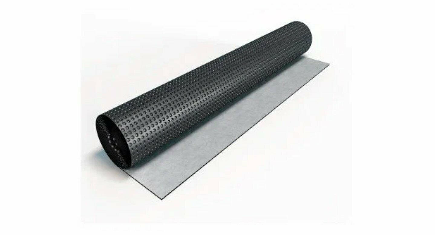 Мембрана Planter Geo, профилированная, полиэтилен высокой плотности, 15х2 м