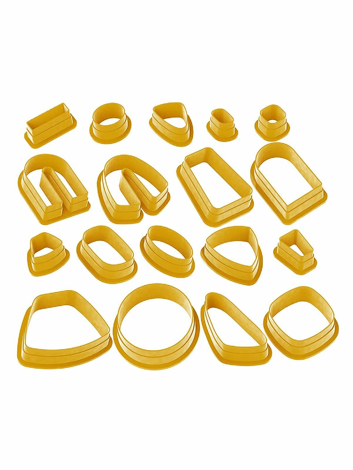 Резак для сережек из глины разной формы Формы для вырезания глиняных узоров