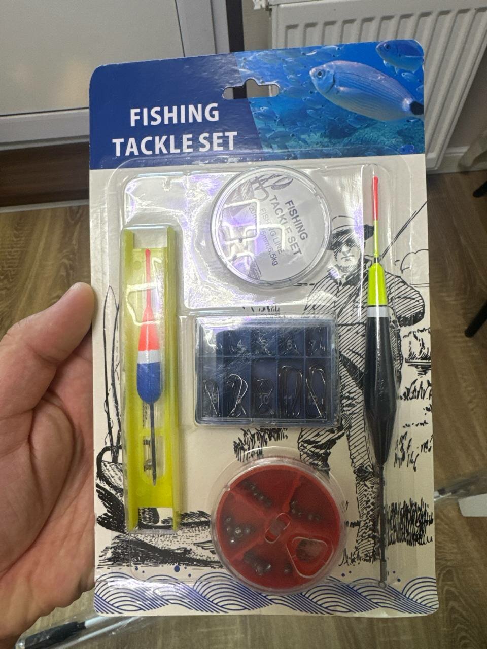 Набор для летней рыбалки на поплавок; Набор поплавков