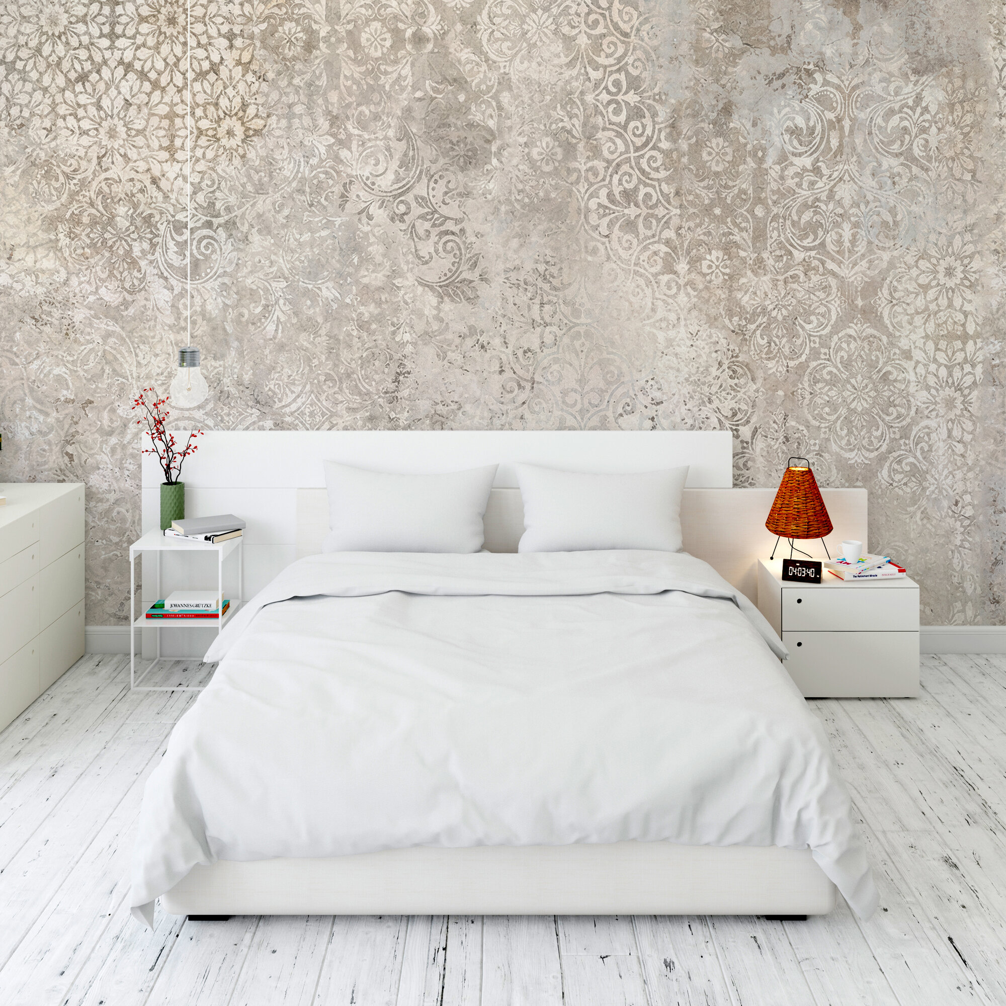 Гибкий мрамор Marmory "Гротеск", 142х285см, бесшовный, морозостойкий