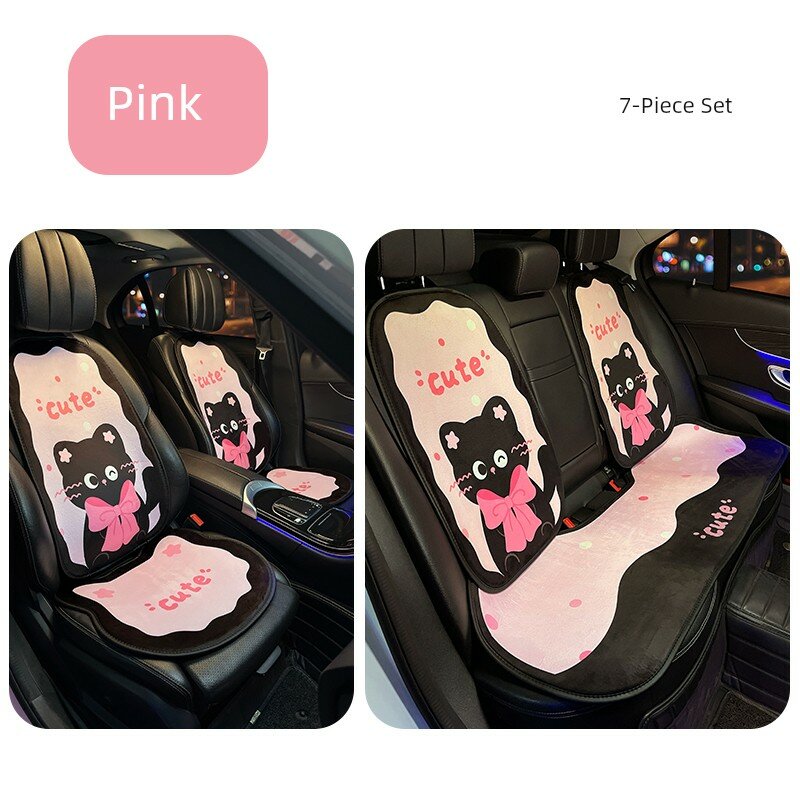 Подходит для автомобильной подушки-накидки Xiaomi SU7, зимняя плюшевая накидка на сиденье, новая специальная подушка