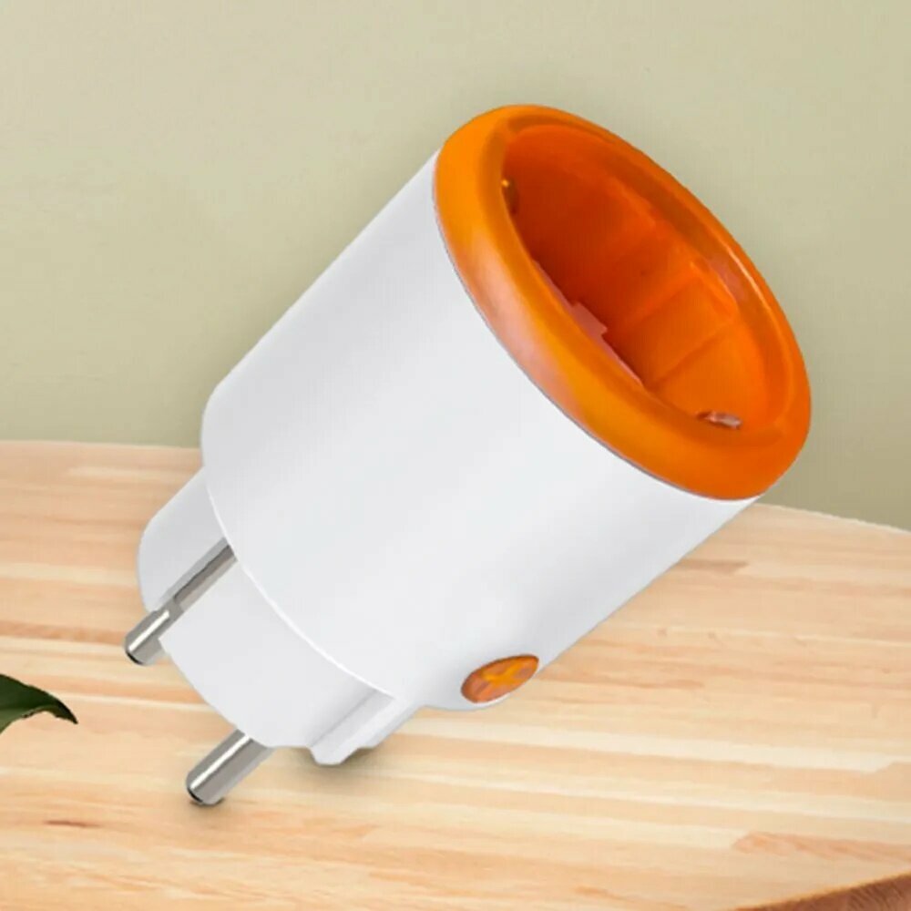 Умная розетка Tuya EU Smart Plug 16A Zigbee 3.0 Smart Plug с контролем мощности