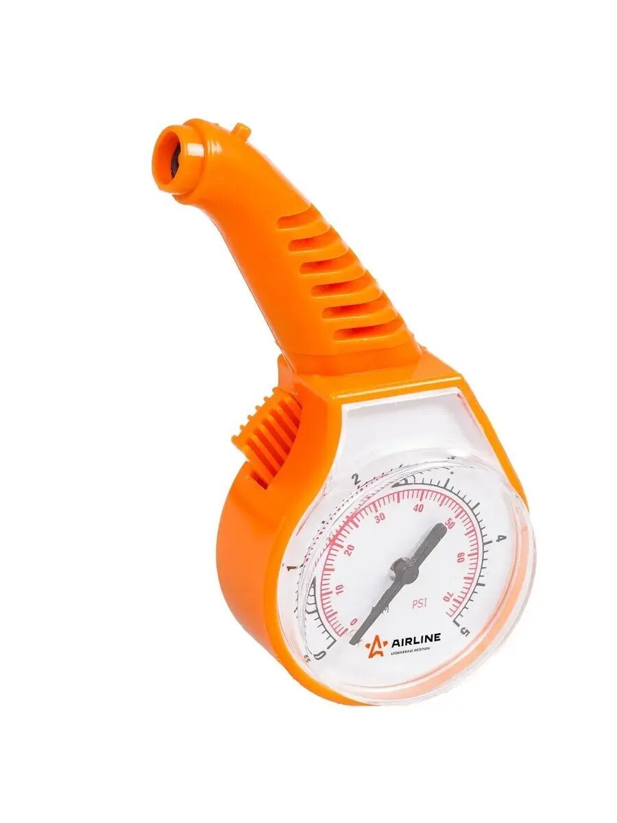 Легкий стрелочный манометр для шин до 5 АТМ