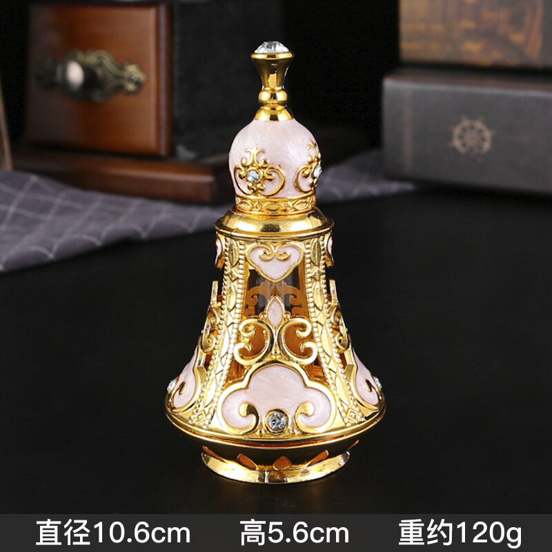 Стеклянные флаконы для духов в стиле Дубая, изысканное украшение, флаконы для арабских эфирных масел, пустые флаконы для духов