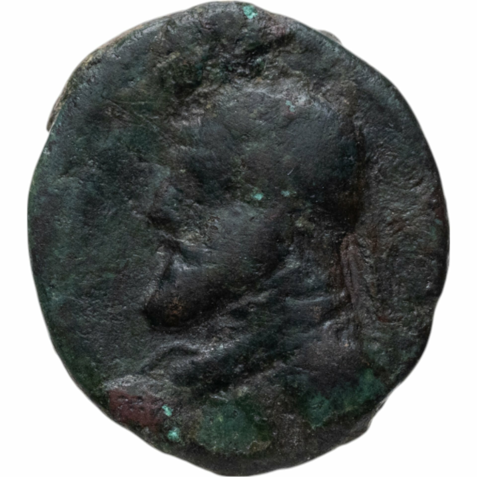 Парфянское царство, Митридат II, 121-91 годы до Р Х , Халк , Бронза, в сохранности F-VF