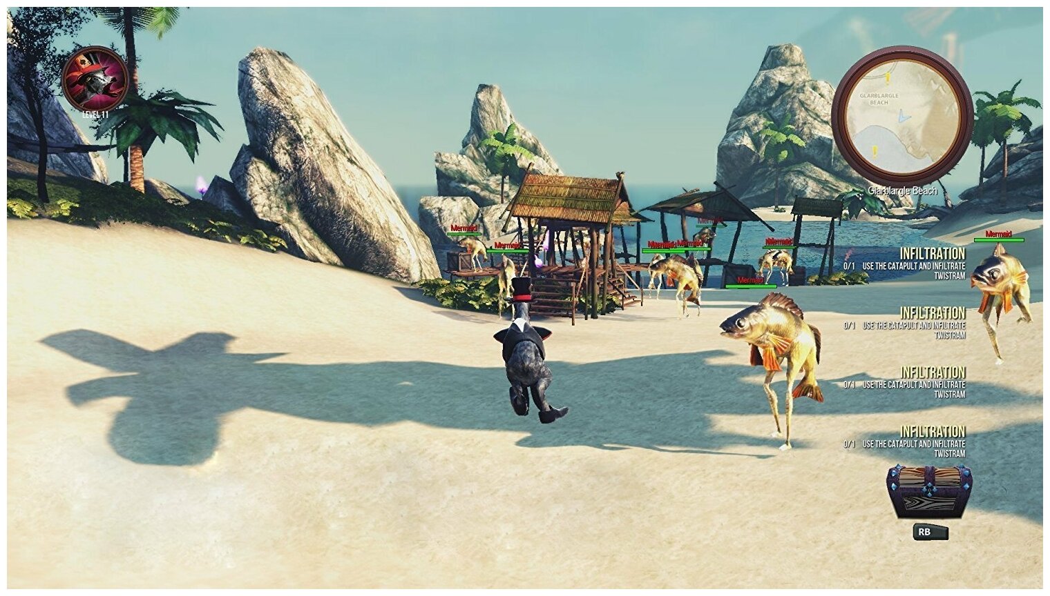 Goat Simulator: The Bundle (русские субтитры) (Игра на диске) (PS4) — фото 1