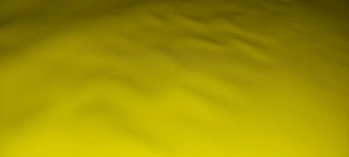Полотно для натяжного потолка, цветное (желтое) матовое 6000*1300