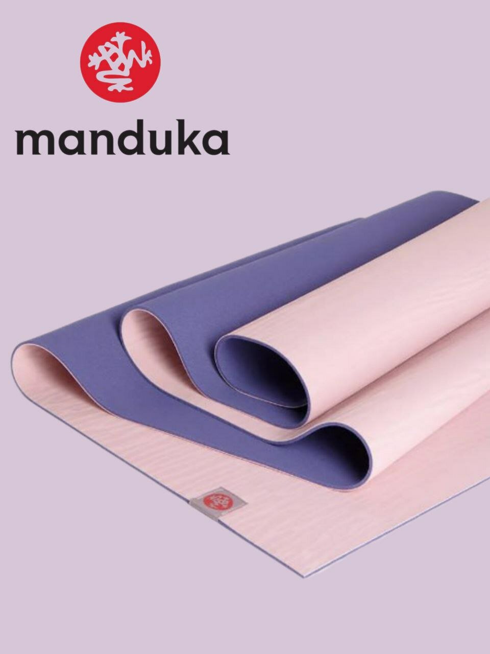 Каучуковый коврик для йоги Manduka eKO lite 3.0 180*61*0,4 см - Cherry Blossom Purple