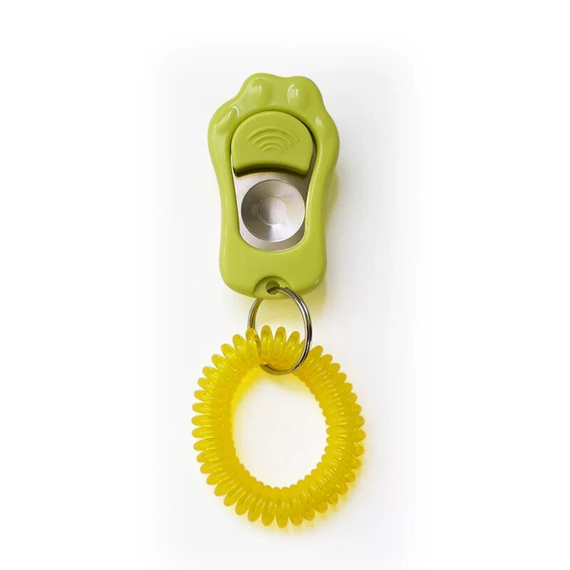 Кликер-кольцо Clicino для дрессировки животных (кошек, собак, кроликов, попугаев), универсальное оборудование для