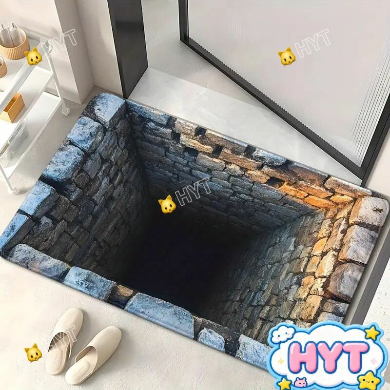 Коврик придверный 3D 60x90 см