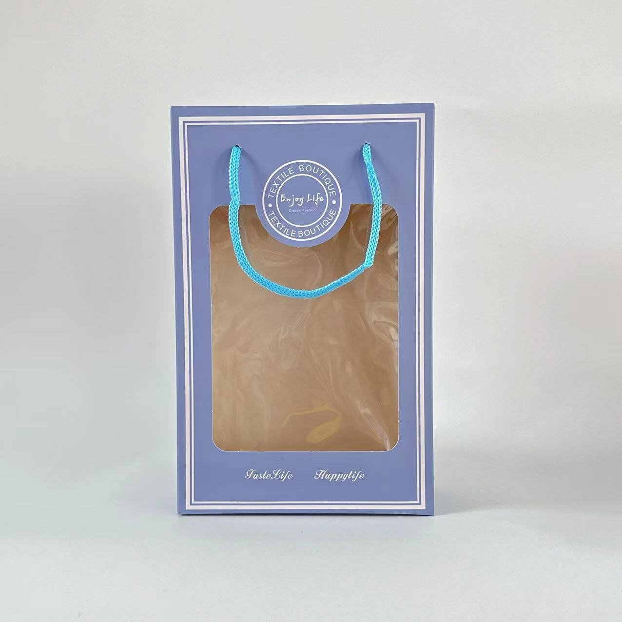 Оптовая упаковка для полотенец, пустая подарочная коробка, упаковка для свадебных подарков, ручная упаковка с одной или двойной полосой, настраиваемая