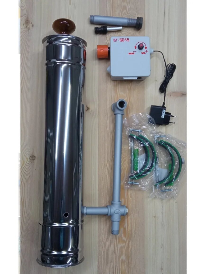 Дымогенератор Дачник, для холодного копчения, встраиваемый, нержавеющая сталь, 5л