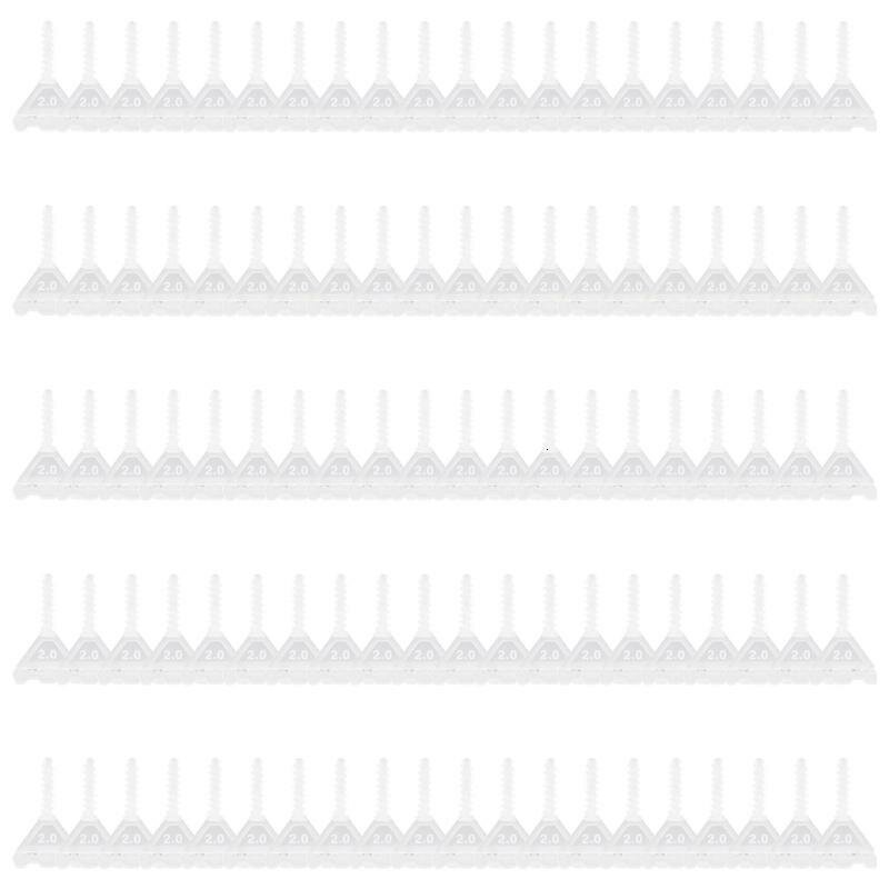 Керамические клипсы для выравнивания плитки, 100 шт, 2.0 поворотная база