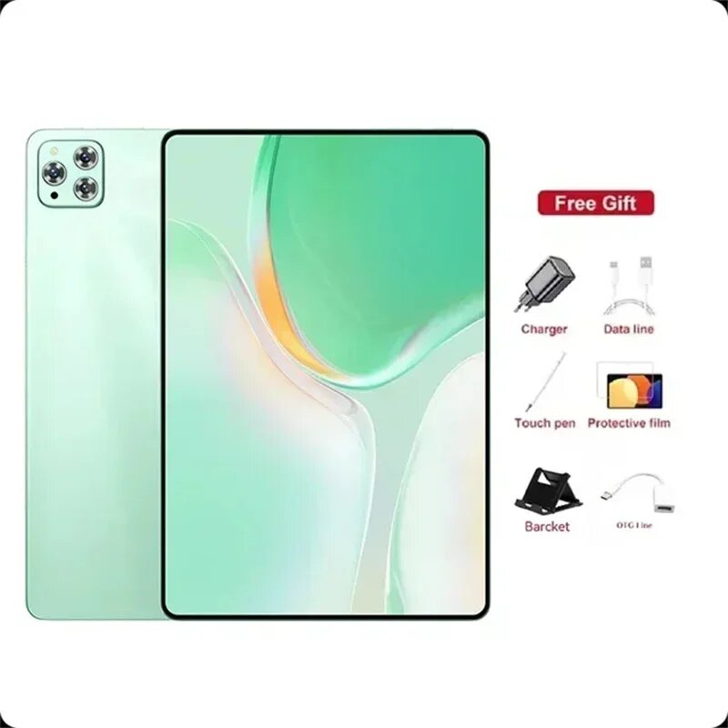 Планшет 22GB 2TB, зеленый
