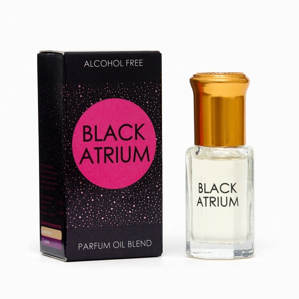 Парфюмерное масло Neo Parfum "Black Atrium", Alcohol Free, 6 мл