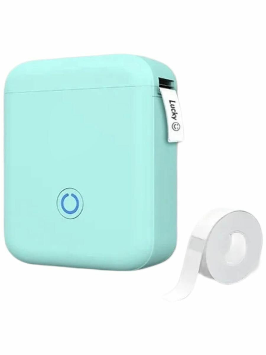 Термопринтер для этикеток, мини принтер с Bluetooth для смартфона