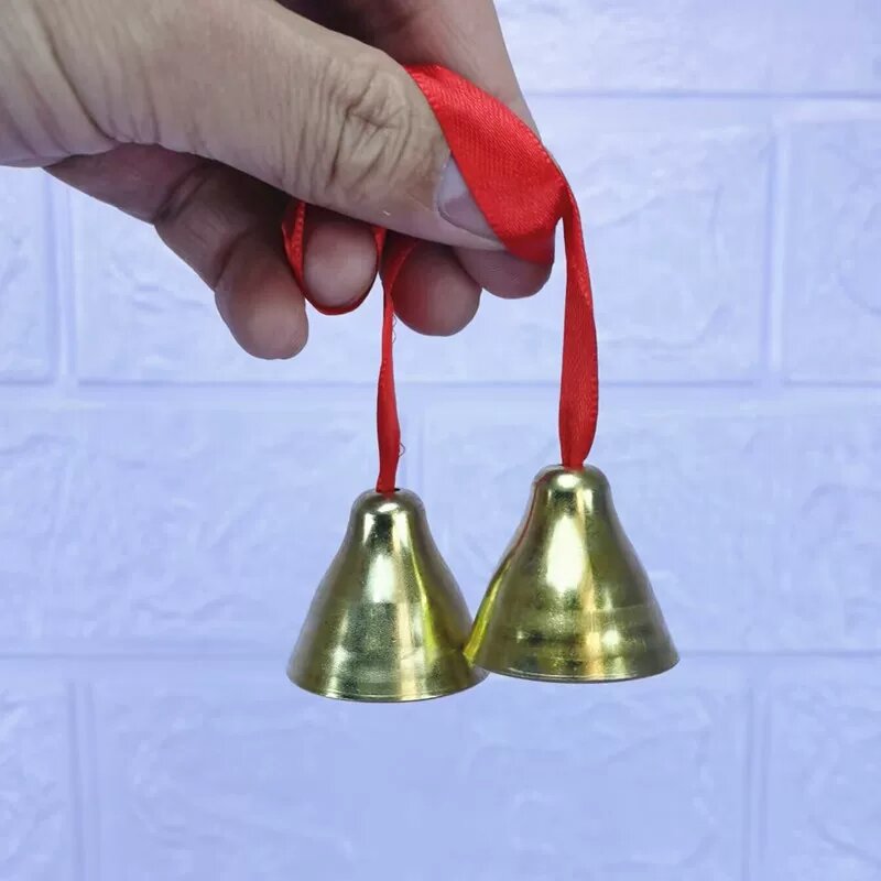 Металлический медный колокольчик, орф-инструмент, труба, латунный колокольчик, игрушка для детей, колокольчик для детского сада и раннего развития