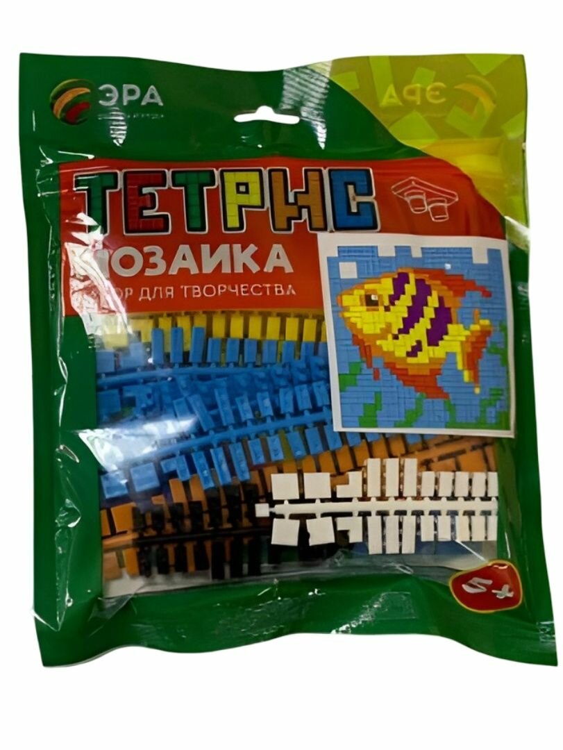 Тетрис-мозаика Эра (игры) тип 6 исполнение 6, рыбка, пластик