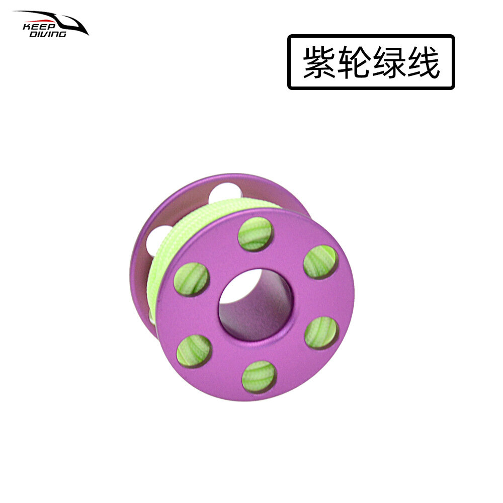 Подвеска для мини-катушки для дайвинга, алюминиевый сплав, светящаяся подвеска для катушки, слон, тянущийся буй, маленький аксессуар, сувенир