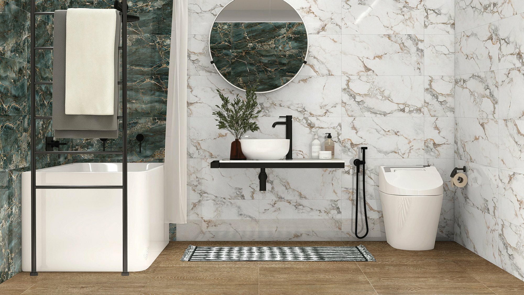 Плитка Настенная Global Tile Marigold белый 30X60 см 1,62 м²