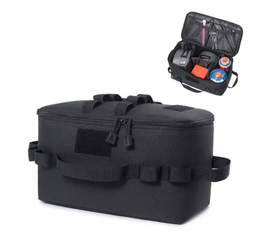 Сумка органайзер для пикника, отдыха на природе. Сумка в кофры для мотоцикла