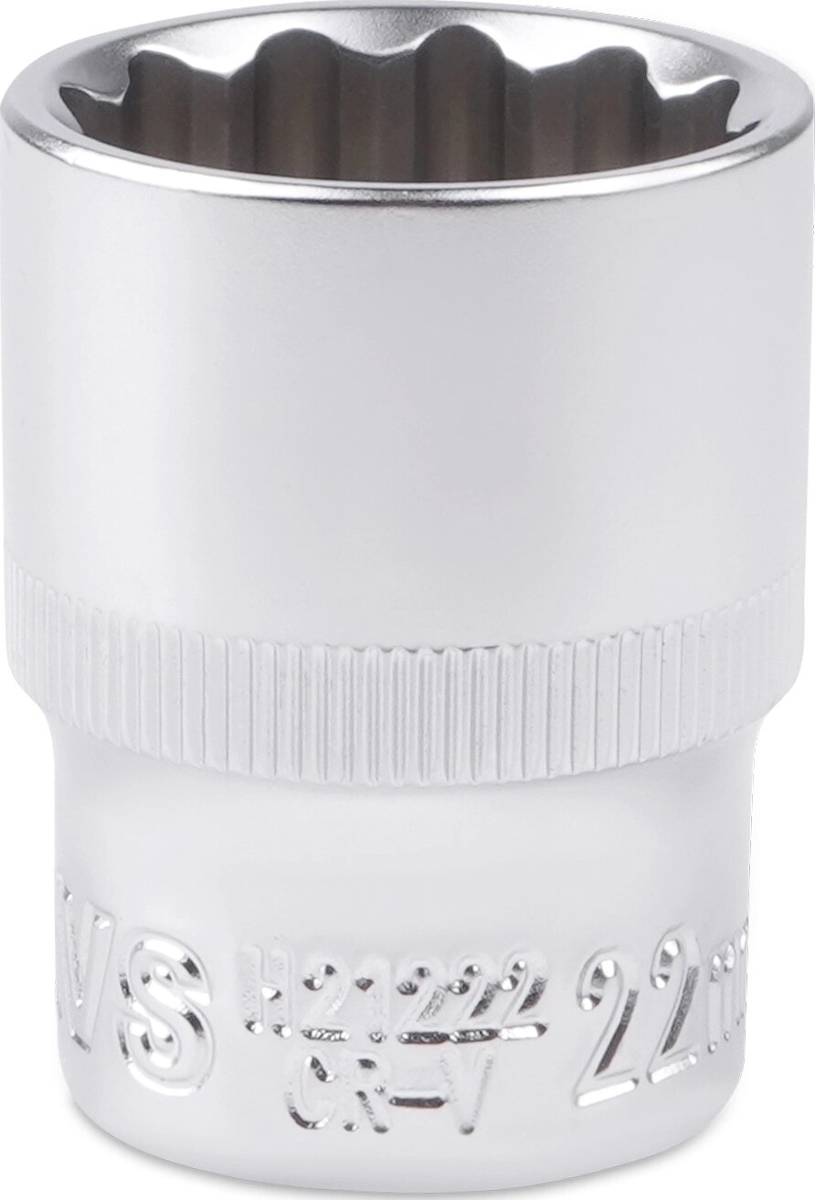 Головка торцевая 12-гранная 1/2 DR AVS H21222