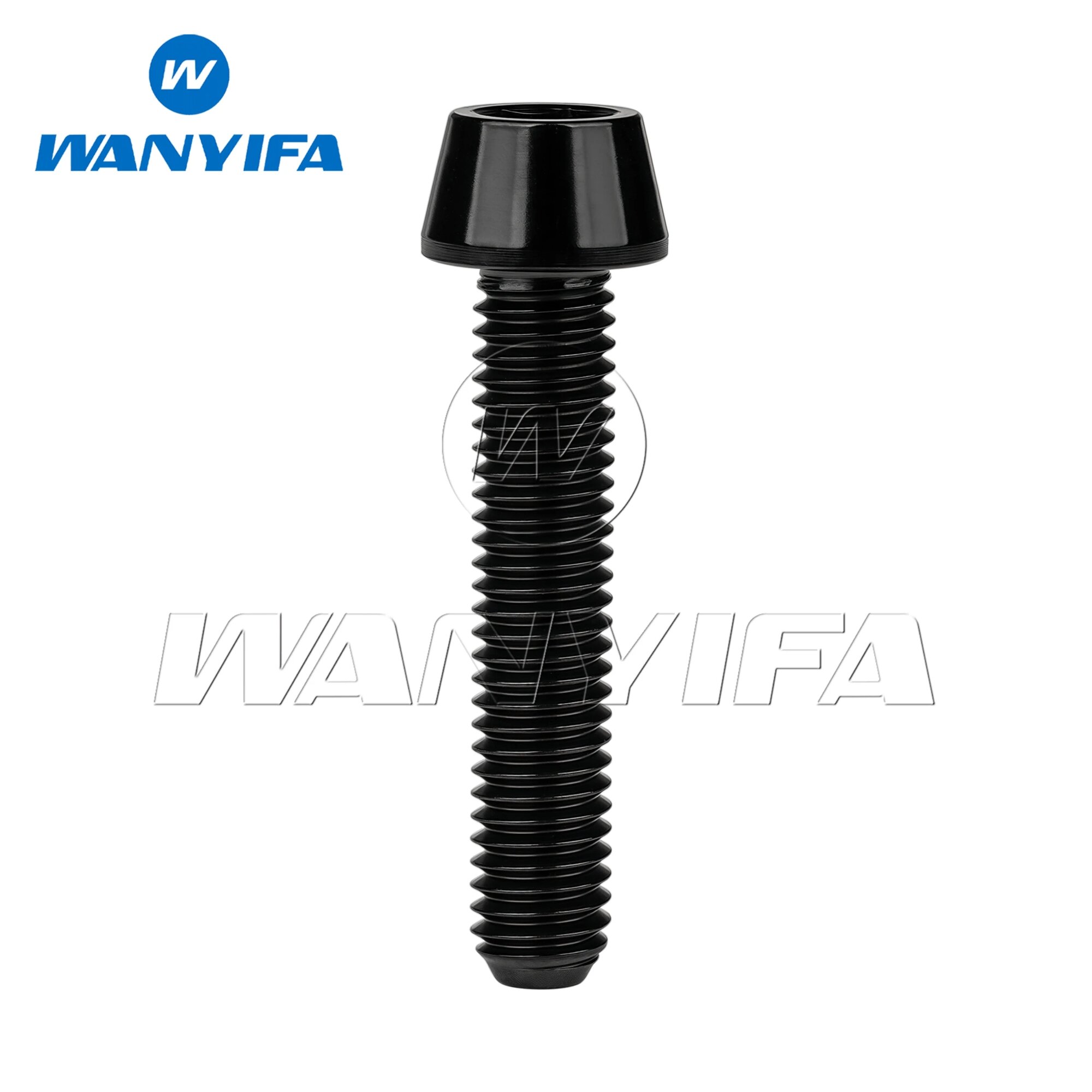 Титановые болты Wanyifa M5x 9-60 мм черный, M5x50mm