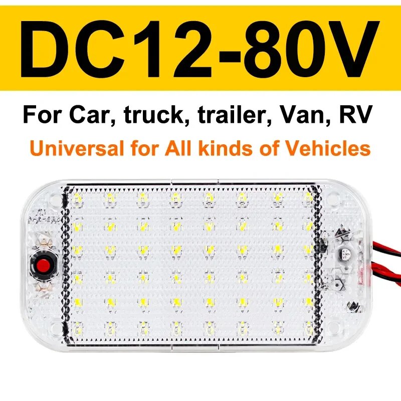 Автомобильная LED лампа DC 12-80V, 1PCS