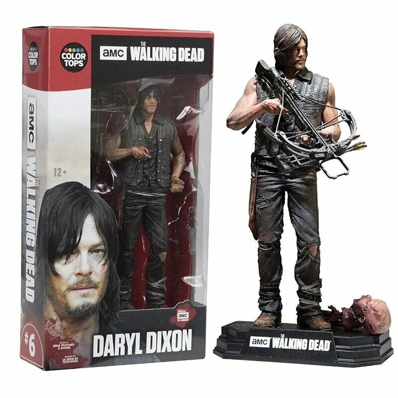 Фигурка Экшн-фигурка Ходячие мертвецы Дерил Диксон. /The Walking Dead Daryl Dixon 18 см