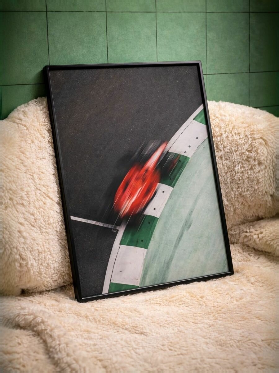 Постер в стиле Спорт формула1 / Плакат автоспорт болид интерьерная Печать