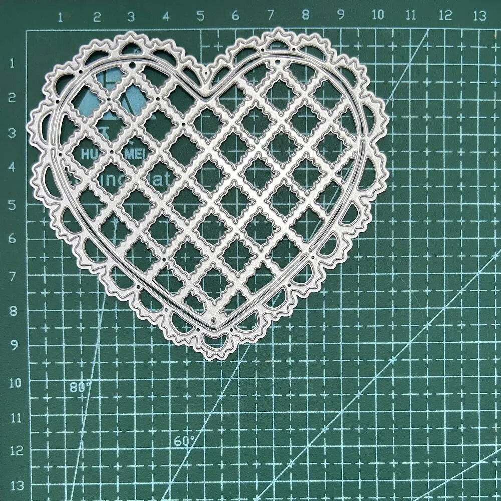 Металлические штампы в форме сердца, шаблон для скрапбукинга, бумаги, рукоделия, ножа, лезвия, штамп, шаблон