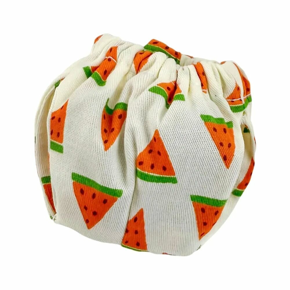 Многоразовый подгузник для морских свинок и крыс, моющийся, с эластичной резинкой и отверстием для хвоста, для путешествий