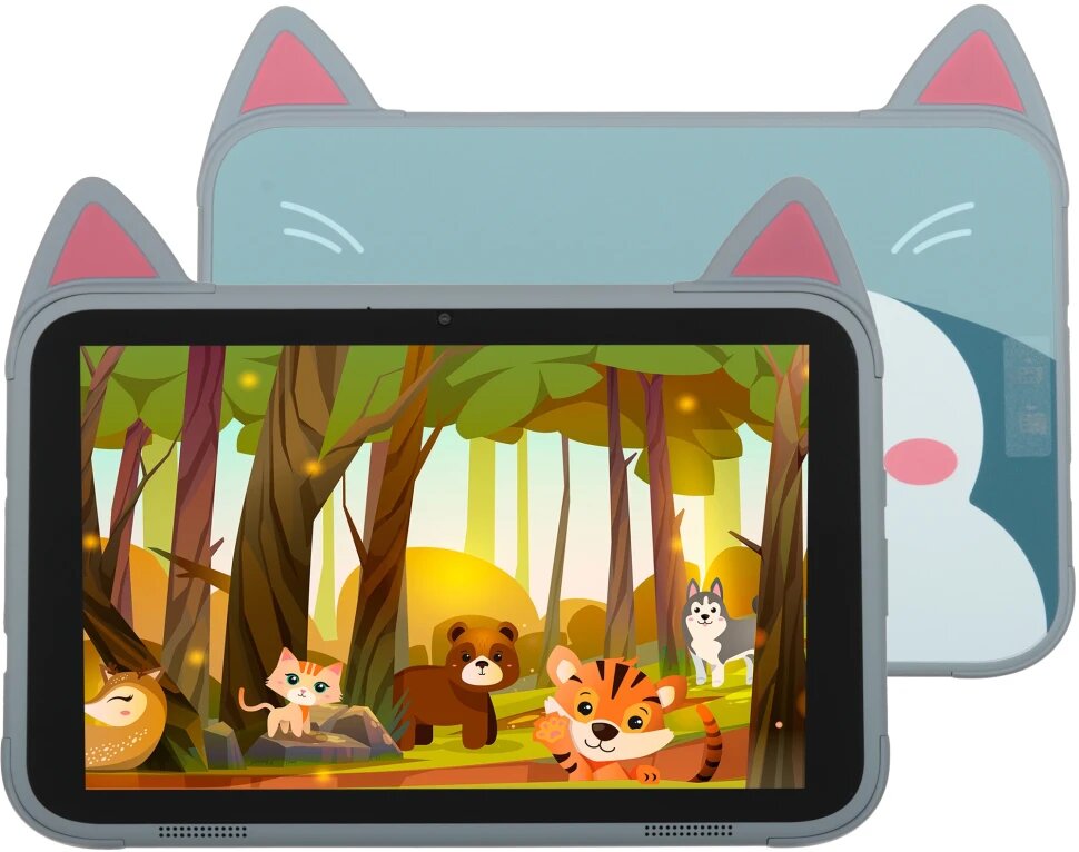 10.1" Планшет KENSHI Kids H24 LTE 4/128 ГБ, 1920x1200, IPS, 60 Гц, 6000 мА*ч, голубой