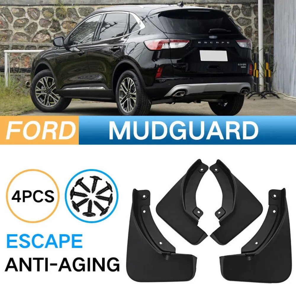 Крыло автомобильное, арт. Автомобильные Брызговики Для Ford Escape (Низкая конфигурация)2020, брызговики