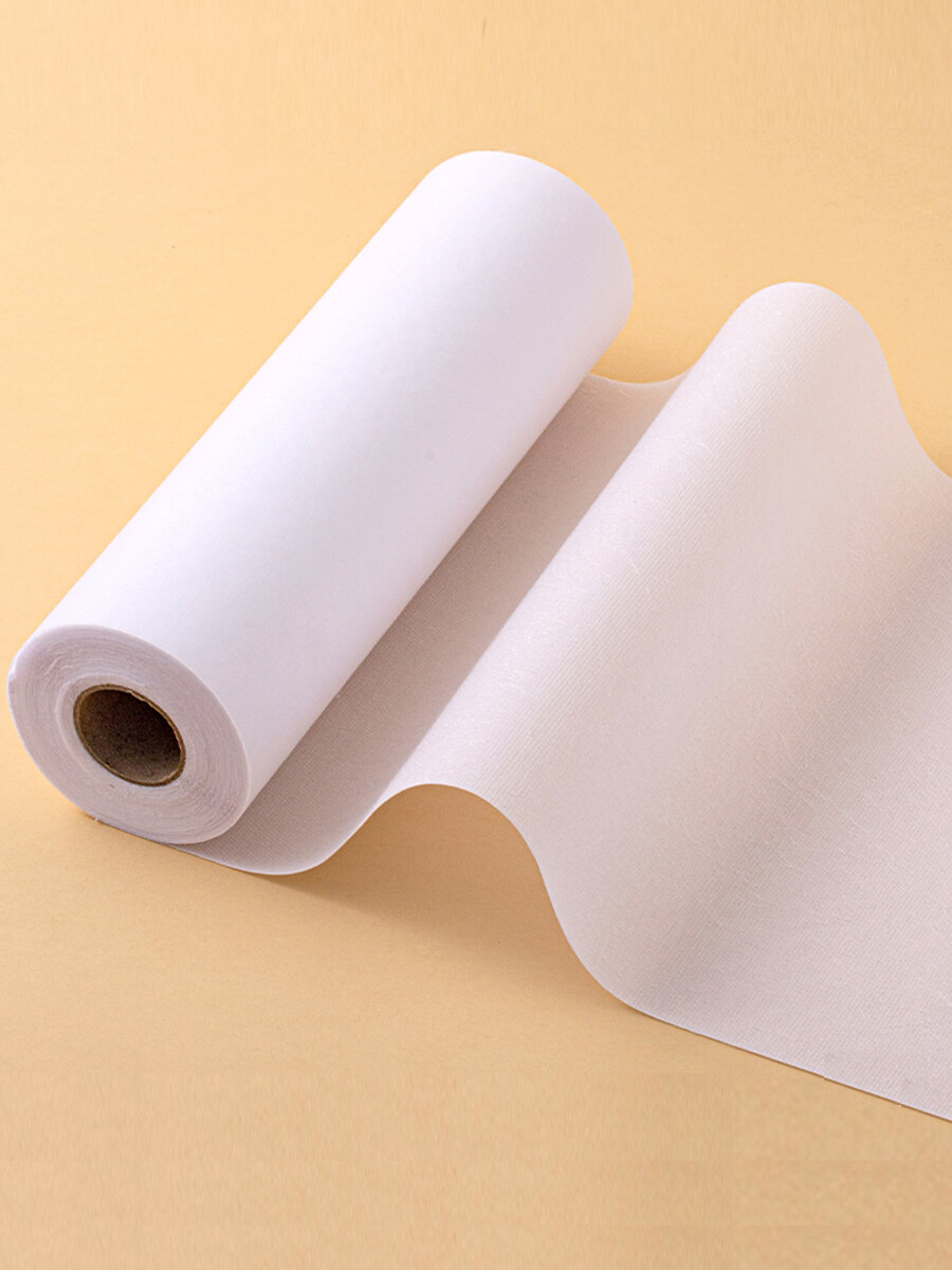 Дублерин клеевой для ткани плотный, белый. Для сумок, корсетов, рукоделия и шитья.