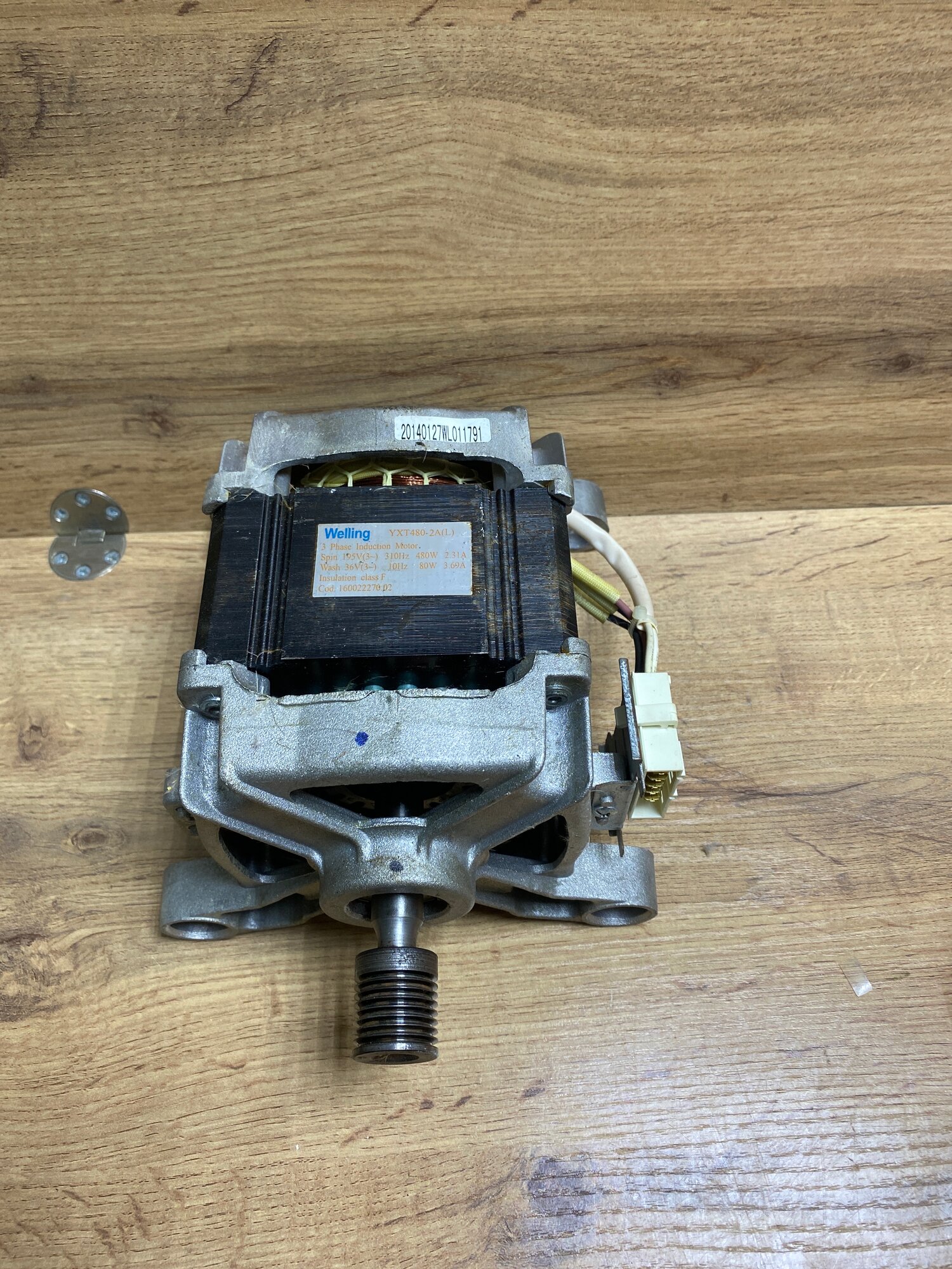 Двигатель для стиральной машины Ariston WDG 8640, оригинал, б/у